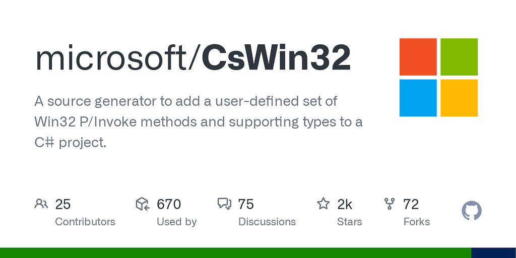 CsWin32 (C#/Win32 P/Invoke 소스 생성기) 소개 - 📤 정보 공유 - 닷넷데브