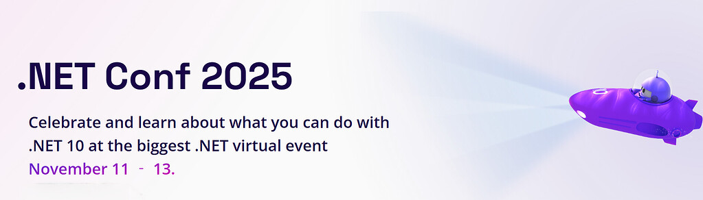 .NET Conf 2025 - 2025년 11월 11일 ~ 11월 13일 - 📰 닷넷 소식 - 닷넷데브