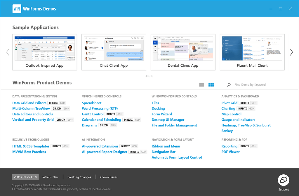 WinForm용 DevExpress를 구입했습니다. - 📌 자유게시판 - 닷넷데브