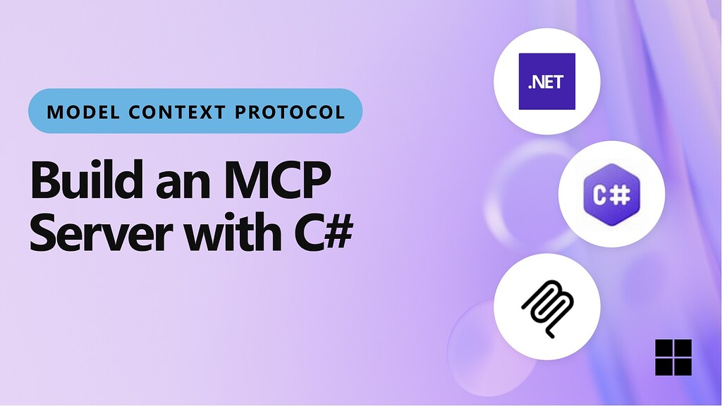 C#으로 모델 컨텍스트 프로토콜(MCP) 서버 빌드하기 | James Montemagno | .NET Blog - 🤖 AI/머신 ...