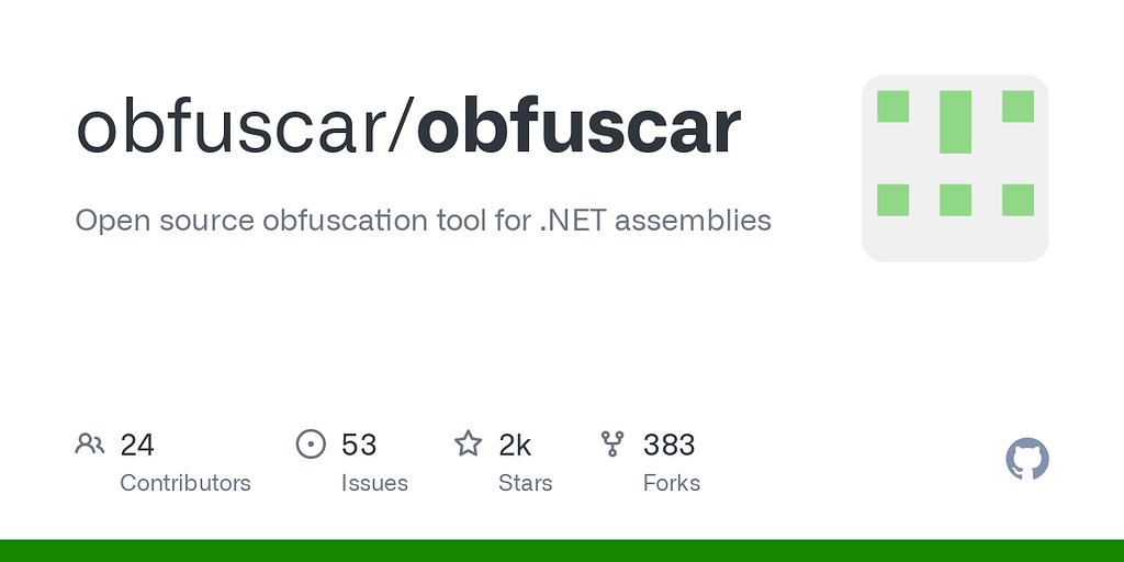.NET 어셈블리 난독화 도구 - Obfuscar, Dotfuscator CE - 📤 정보 공유 - 닷넷데브